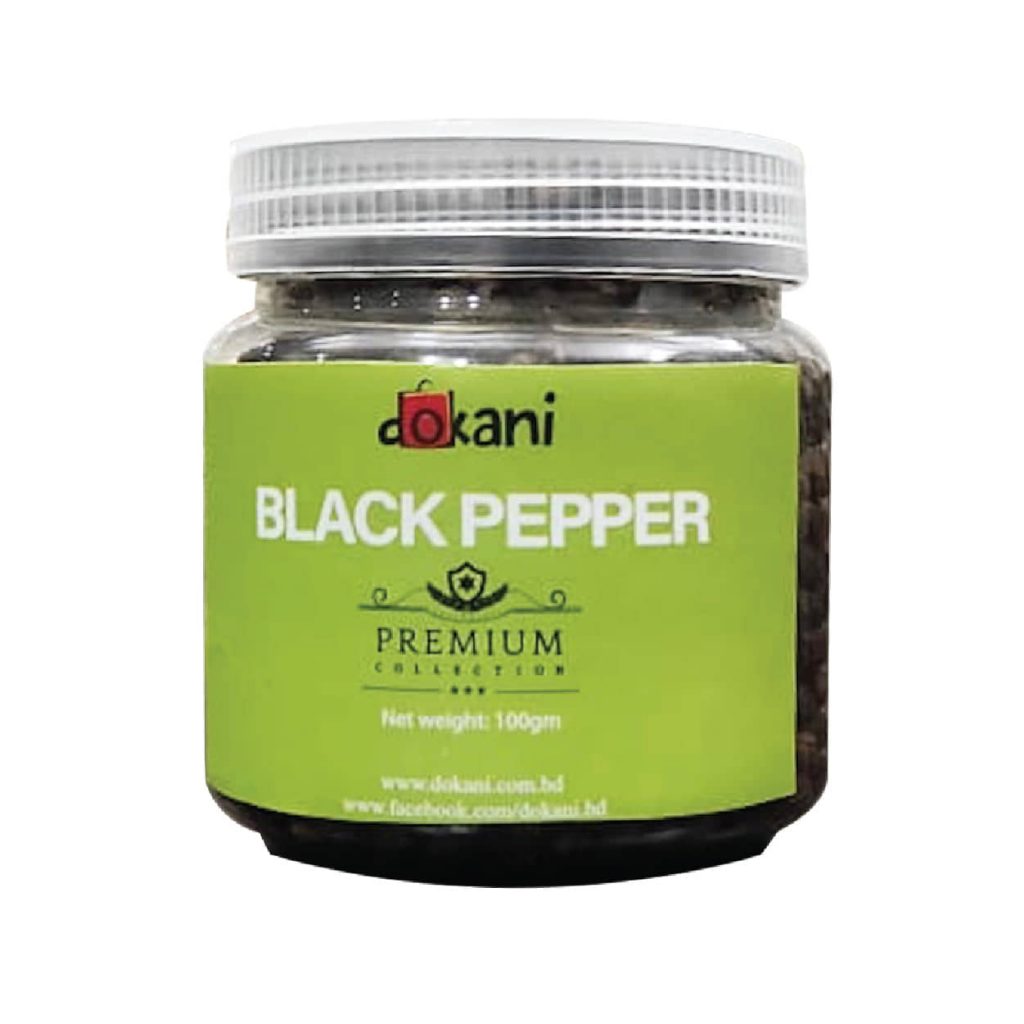 Black Pepper Whole / Gol Morich 100g - Dokani
